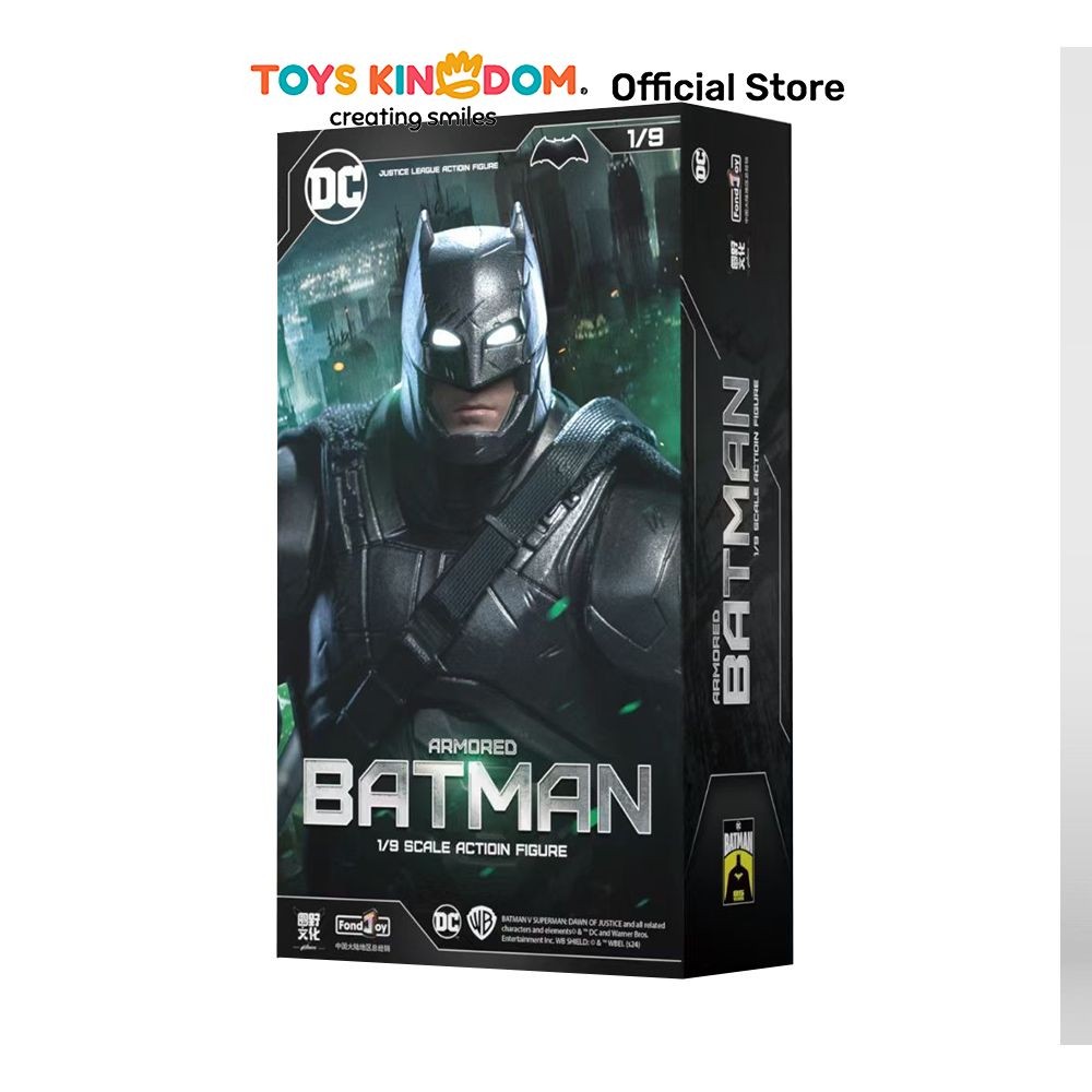 Jual Toys Kingdom Top Gear Fondjoy Action Figure Armored Batman W3 19 cm - Hitam Toys Kids Toy ...