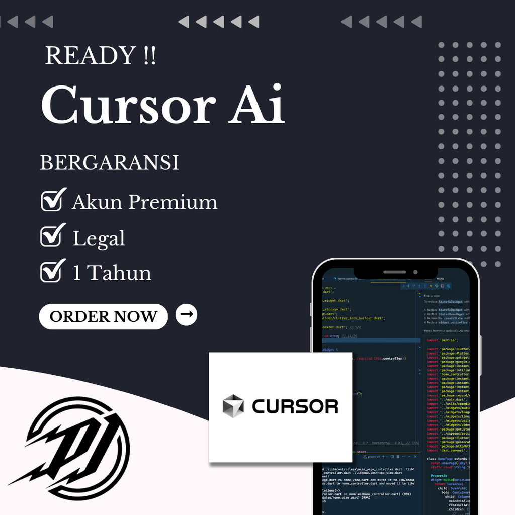 Jual Cursor Ai Premium 1 Tahun Murah Garansi Full (Toko Buka 24 Jam) | Shopee Indonesia