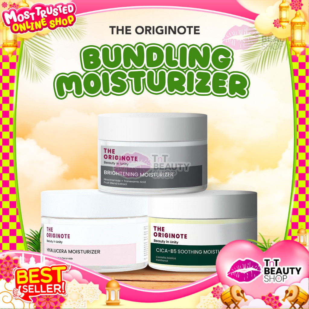 Jual [BUNDLING] The Originote Bundle Moisturizer Combo | Hyalucera Gel ...