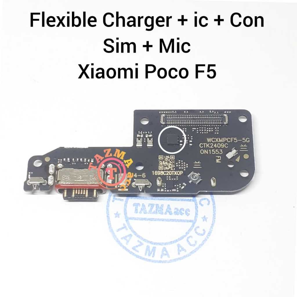 Jual FLEX Xiaomi Poco F5 Ori Flexible Charger + ic Flexibel Fleksible ...