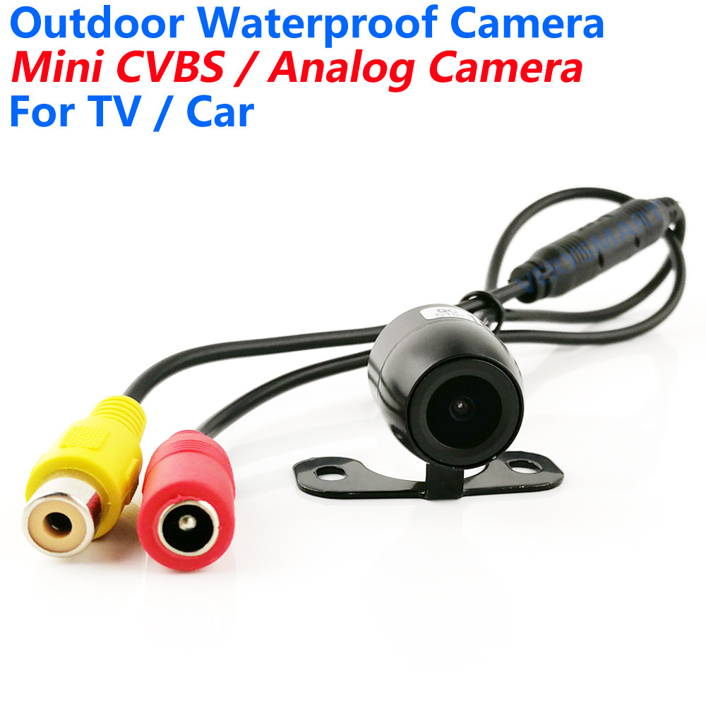 Jual 140 Degree Wide Angle CCTV Analog Camera 12V Mini Front/Rear View ...