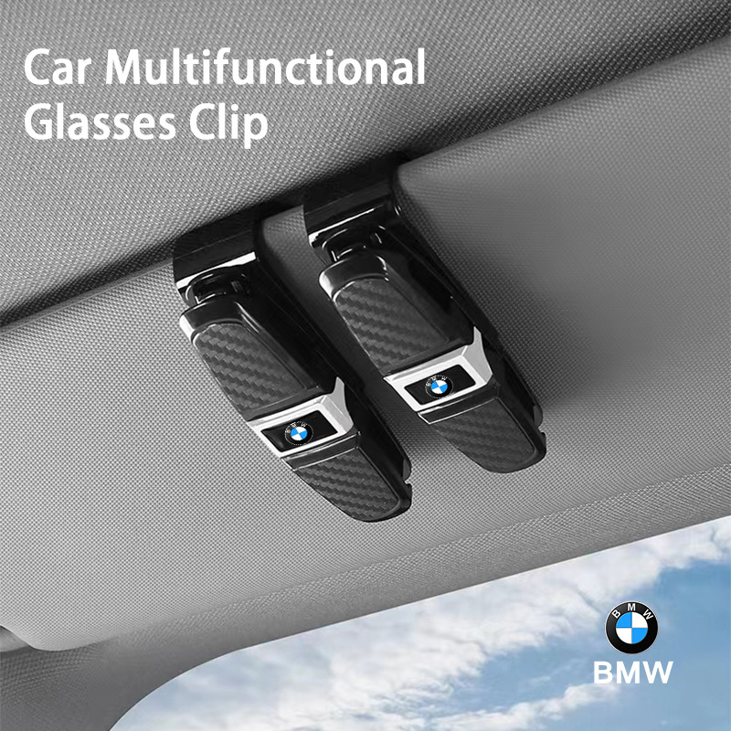 Jual Car Sun Visor Glasses Clip Ticket Card Storage Clamp For BMW M E34 ...