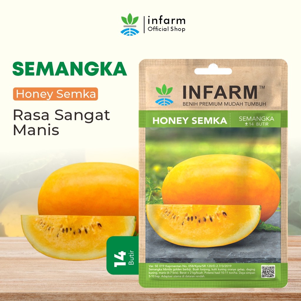 Jual INFARM-Benih Bibit Semangka Benih F1 Buah Semangka Kuning Bibit ...