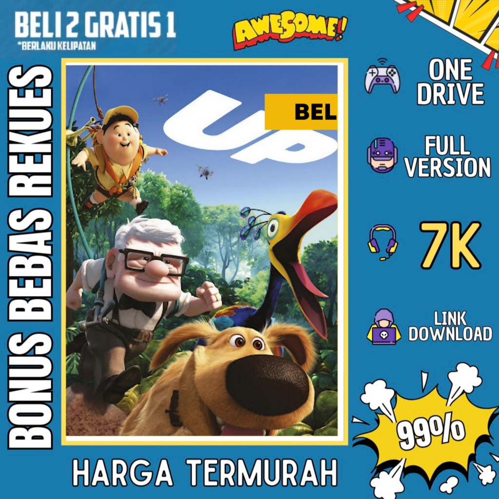 Jual DISNEY PIXAR UP - GAME PC - GAME LAPTOP - PC GAMES - BELI 2 GRATIS ...