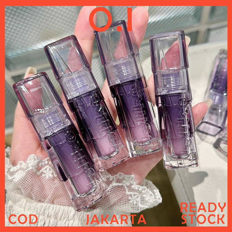 Jual Uslike Ungu Grape Glossy LipTint Waterproof Tahan Air Tahan Lama ...