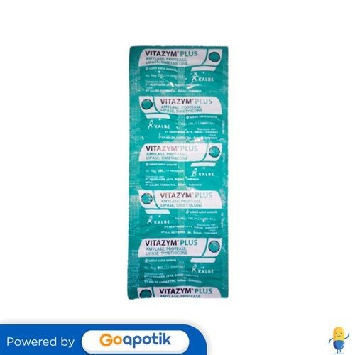 Jual Vitazym Plus Strip 10 Tablet | Shopee Indonesia