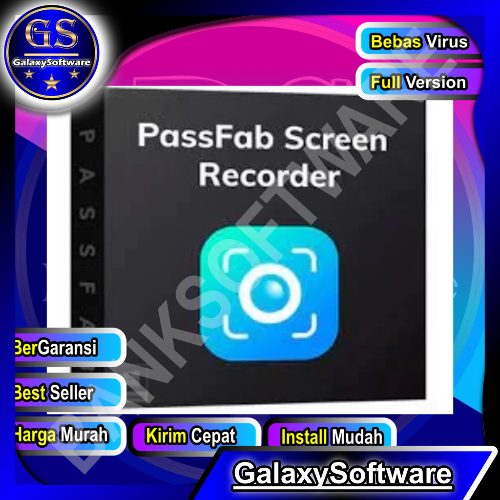 Jual PassFab Screen Recorder v1.3 2023 LifeTime Full Version ...