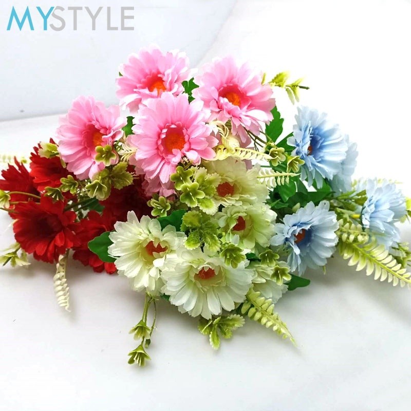 Jual KOREAN KRISAN 6FZJ BUNGA KRISAN BUNGA ARTIFICIAL BUNGA BOUQUET ...