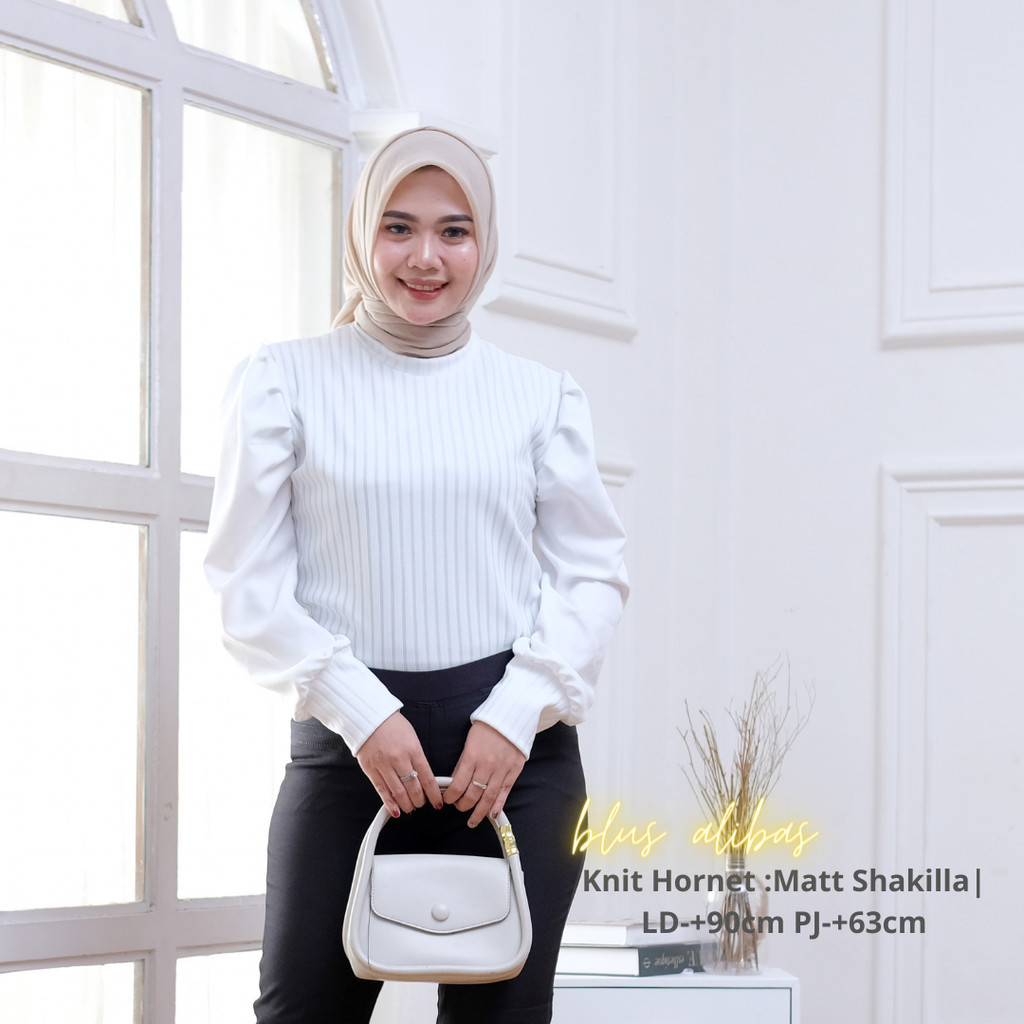 Jual atasan wanita hornet matt shakila baju wanita kekinian atasan ...