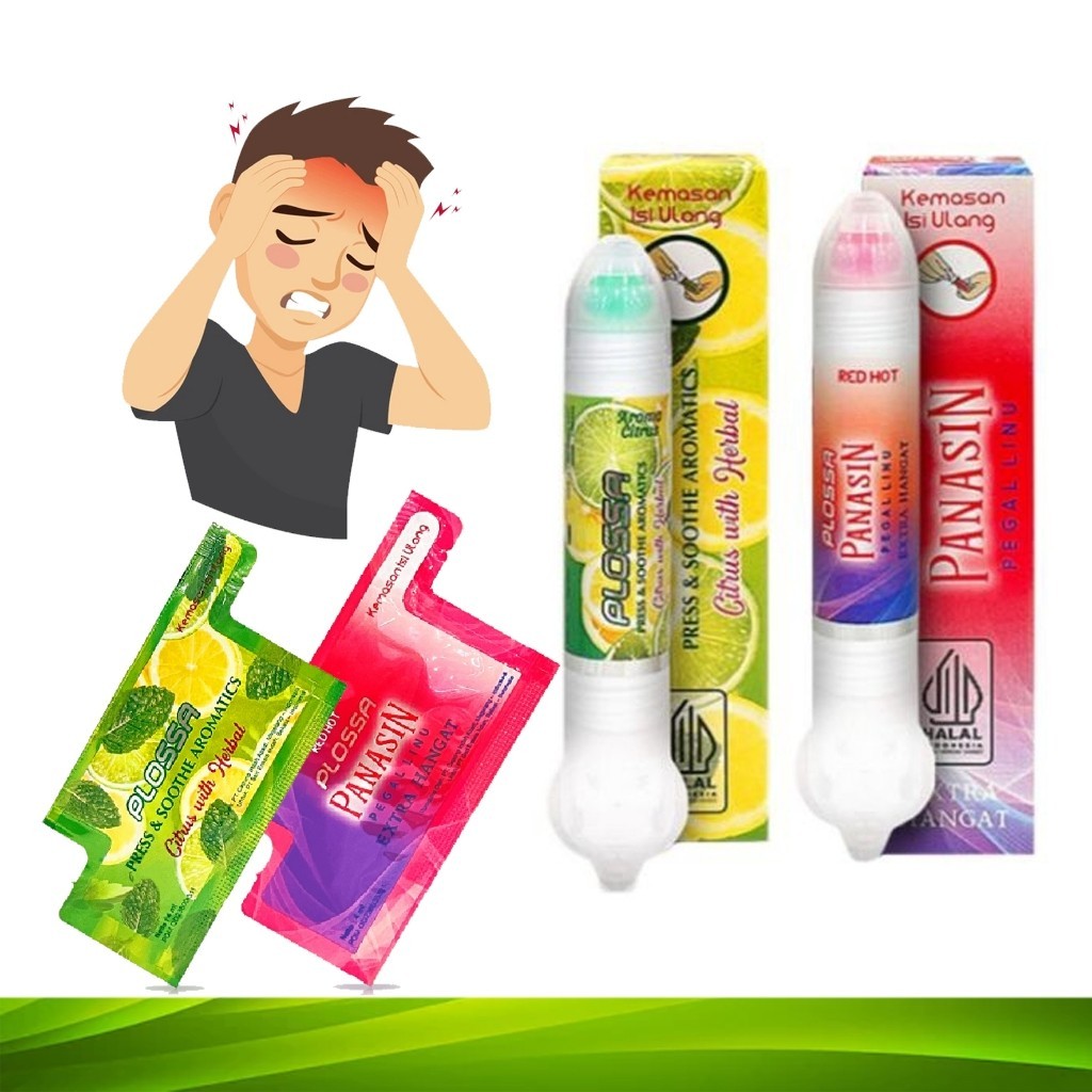 Jual Plossa Mini Refill Sachet Minyak Angin Aromatherapy All Varian ...