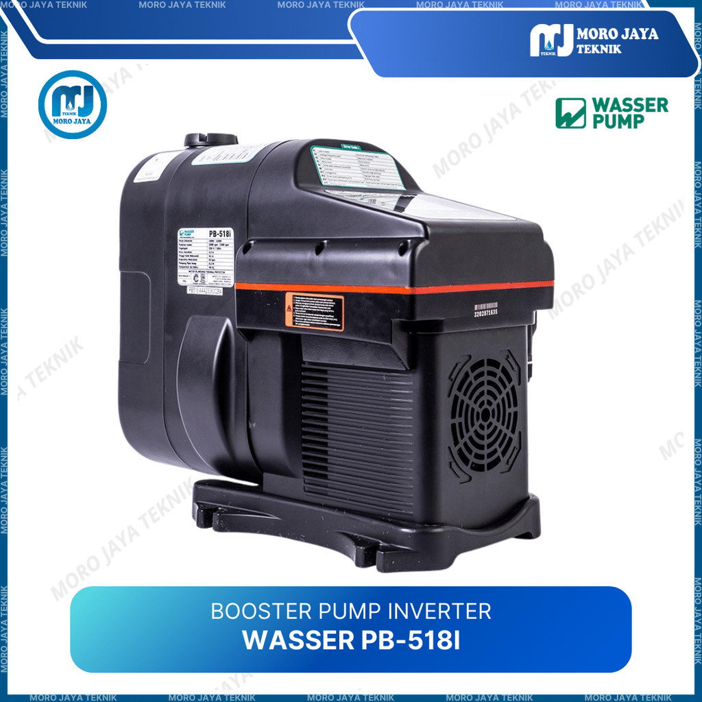 Jual Mesin Pompa Air Pendorong Booster Pump Inverter Wasser PB-518i | Shopee Indonesia