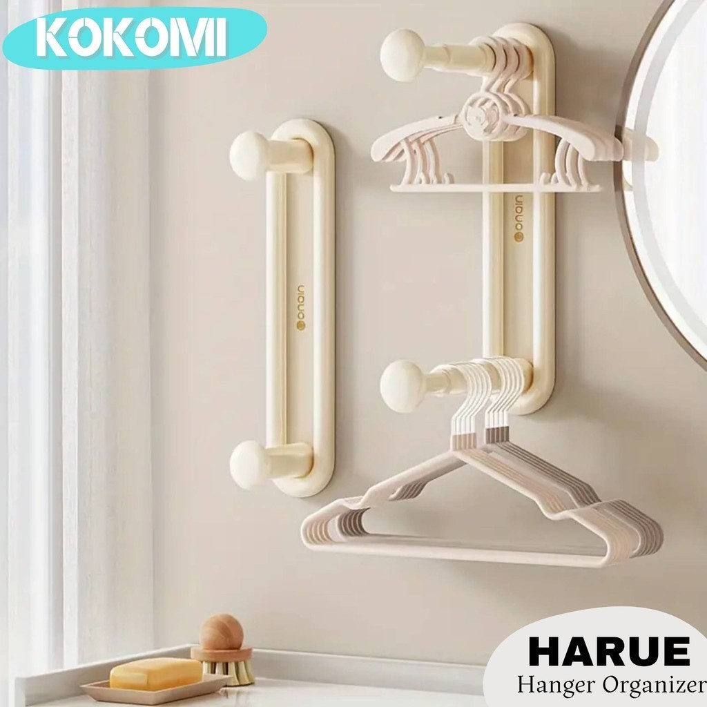 Jual KOKOMI Rak Organizer Hanger Gantungan Baju Laundry Bisa Ditarik ...