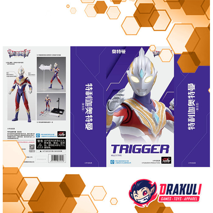 Jual Drakuli Hobbies ZD Toys Ultraman Light-Up Series - Ultraman ...
