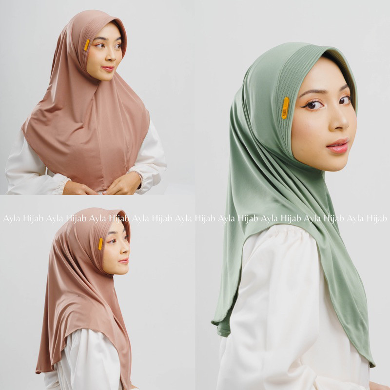 Jual (Dapat 2pcs) Hijab Bergo Fatima Pin Size M Bergo Hamidah / Jilbab Hamidah Pin Akrilik Bahan ...