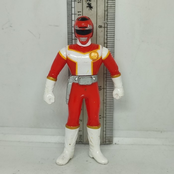 Jual RR27 Vinyl Figure 4.5' Super Sentai Kousoku Turboranger Red Bandai ...