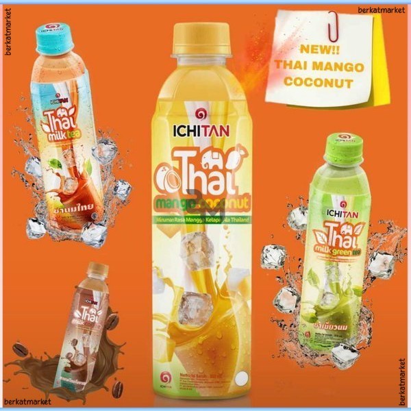 Jual Ichitan Thai Milk Tea Thai Milk Coffee Brown Sugar Milk Botol 310ml | Shopee Indonesia