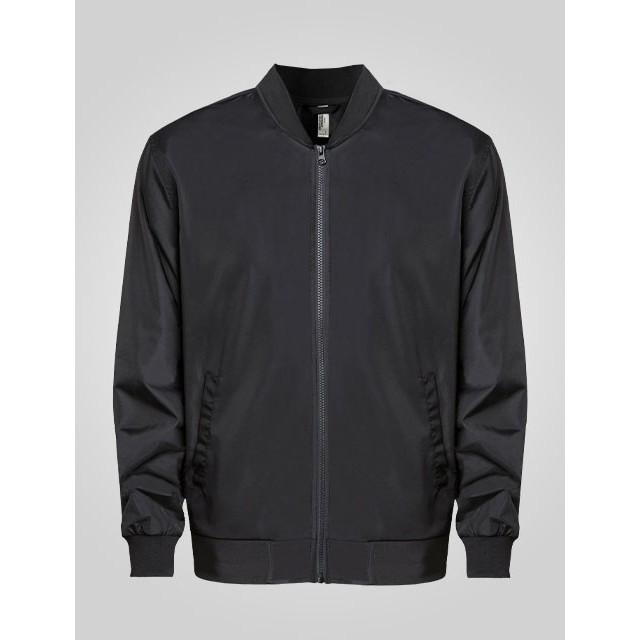 Jual NSA - Bomber Jacket 9830 Black | Shopee Indonesia