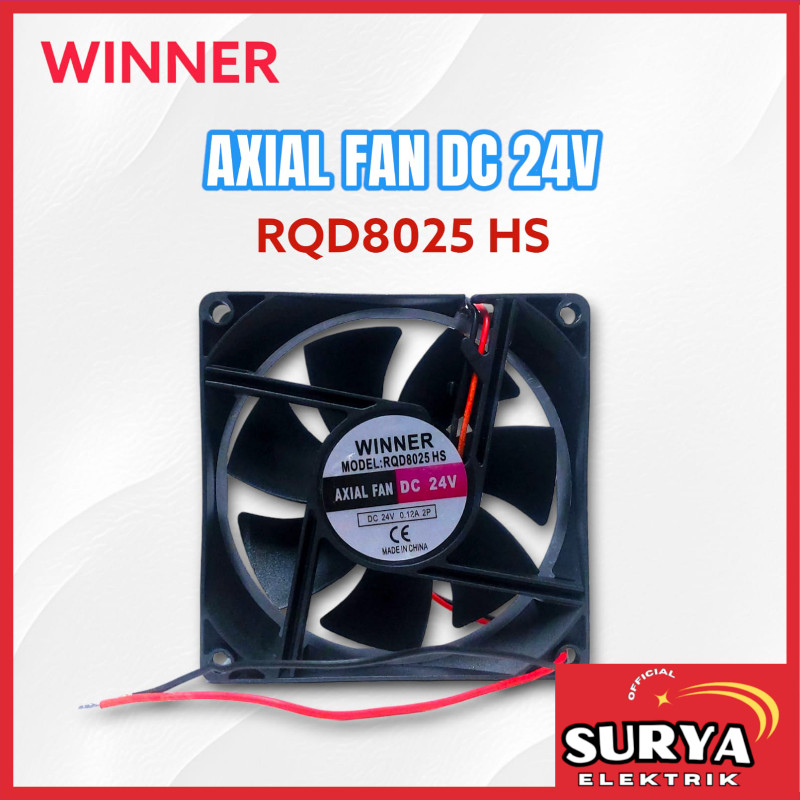 Jual Kipas Pendingin WINNER Axial Cooling Fan DC 24V 8x8 cm | Shopee ...