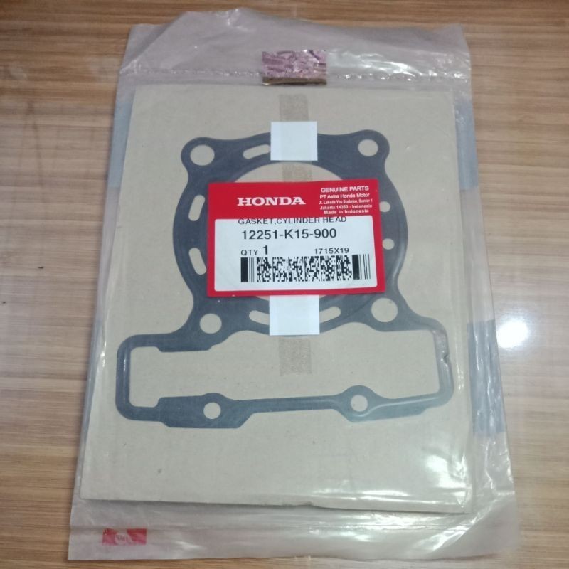 Jual PAKING BLOCK BLOK CYLINDER HEAD ATAS K15 CB 150 R LAMA OLD ...