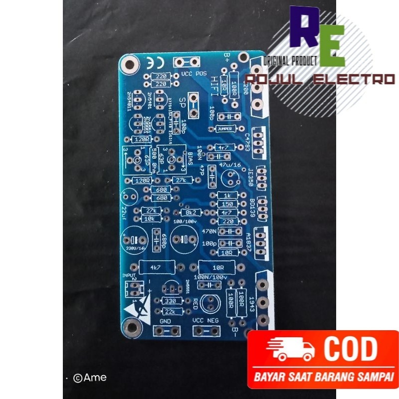Jual PCB Power OCL Dual Layer HI-FI Super Clarity 45 - 90 Volt | Shopee ...