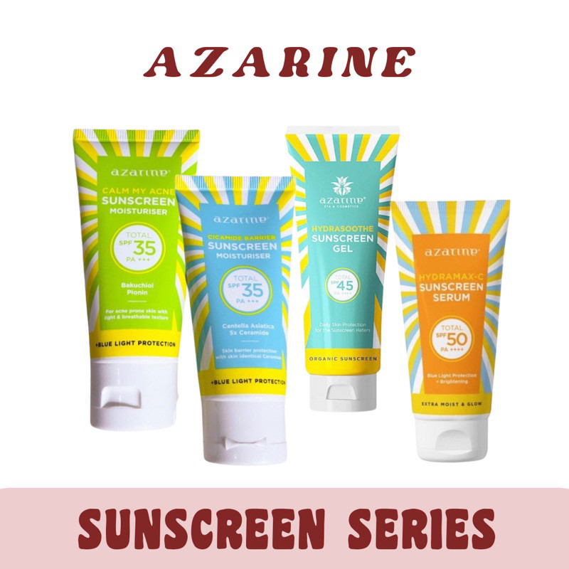 Jual Azarine Hydrasoothe Sunscreen Gel SPF45 PA++++ | Azarine Sun ...