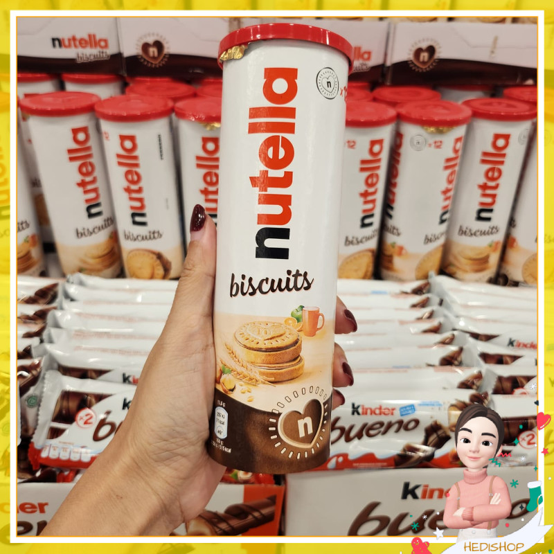 Jual NUTELLA BISCUIT TUBE 166gr / Nutella Ferrero Biscuit Tube 166gr ...