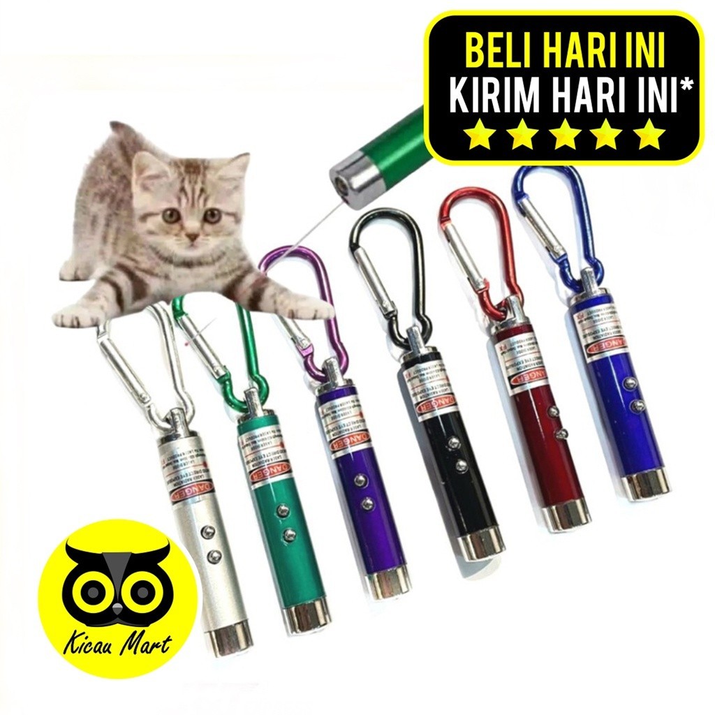Jual LASER MAINAN KUCING LASER POINTER MAINAN KITTEN ANABUL CAT TOYS ...