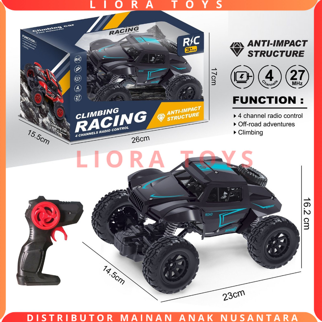 Jual Mainan Anak Mobil Remote Control Climbing Racing 1:20 1109 RC Car ...