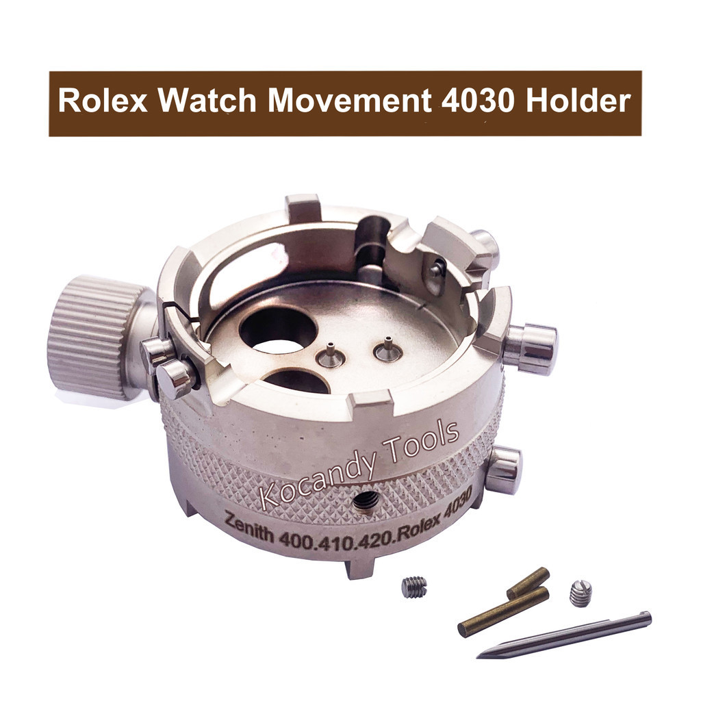 Jual 4030 Rolex Watch Movement Holder High Quality Stainless Steel ...