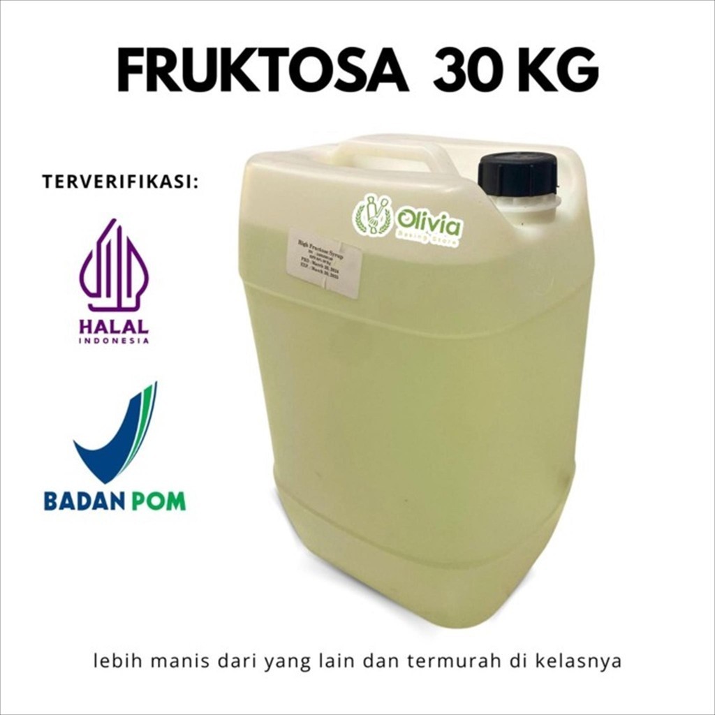 Jual Fruktose Fruktosa Gula Cair Syrup 55% 1 Kg | Shopee Indonesia