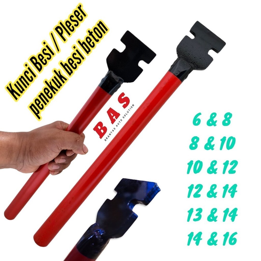 Jual KUNCI BESI / PLESER / PENEKUK BESI BAJA PER 5 VARIAN PILIHAN ...
