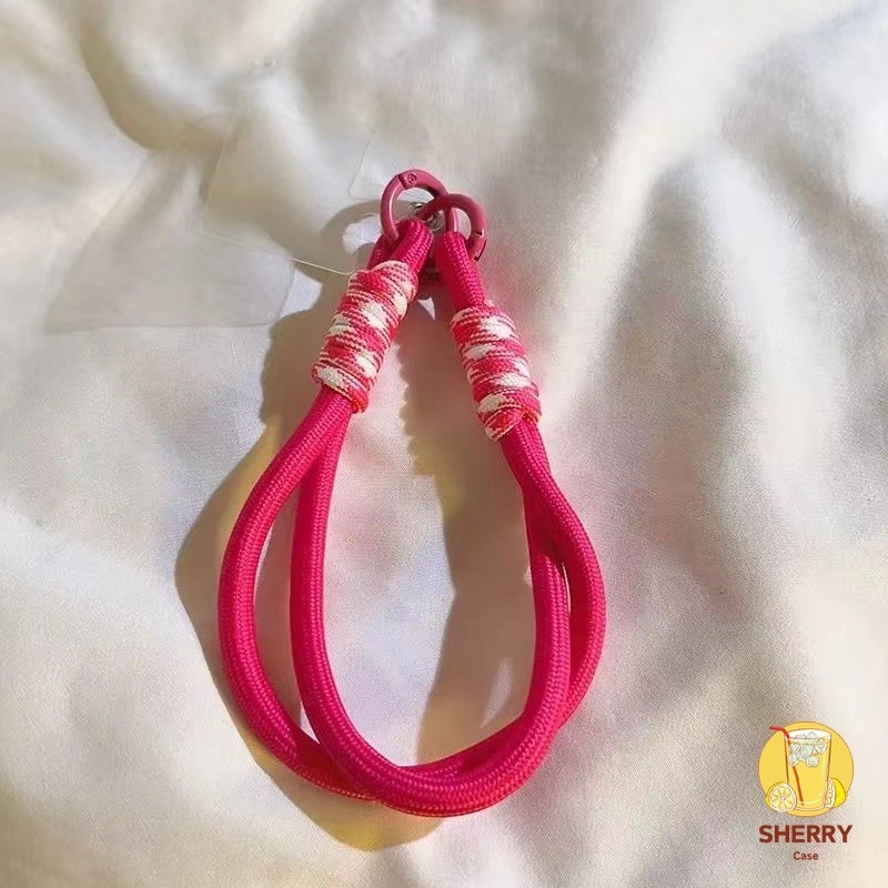 Jual Sederhana Vintage Hitam Coklat Putih Warna-warni Lanyard Ponsel ...
