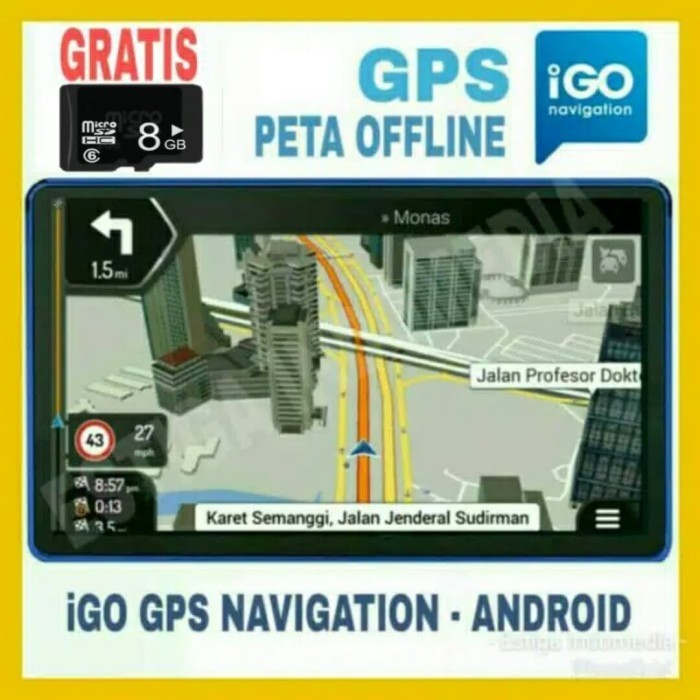 Jual GPS Navigasi - Software GPS iGO Navigation + Peta Offline Indonesia | Shopee Indonesia