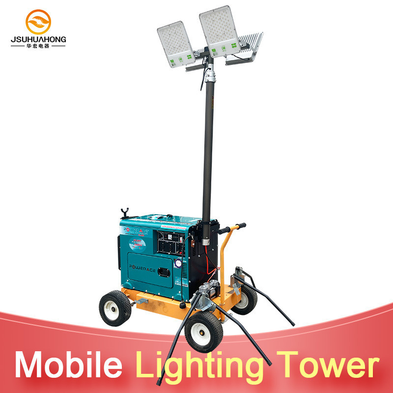 Jual Remote Control Automatic Lifting Mobile Lighting Lighthouse With ...