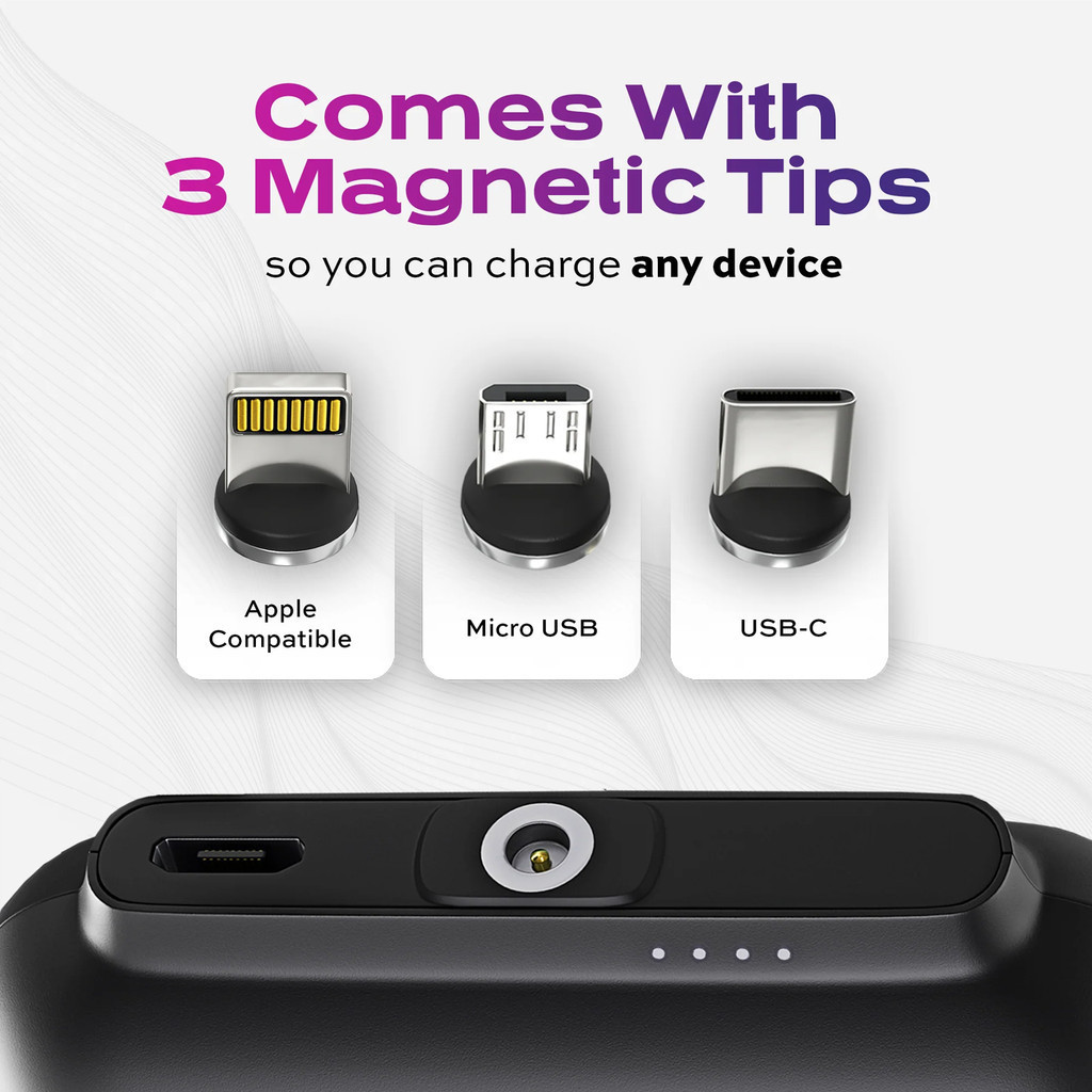 Jual Static Snap-N-Charge Universal Powerbank compact praktis mini | Shopee Indonesia