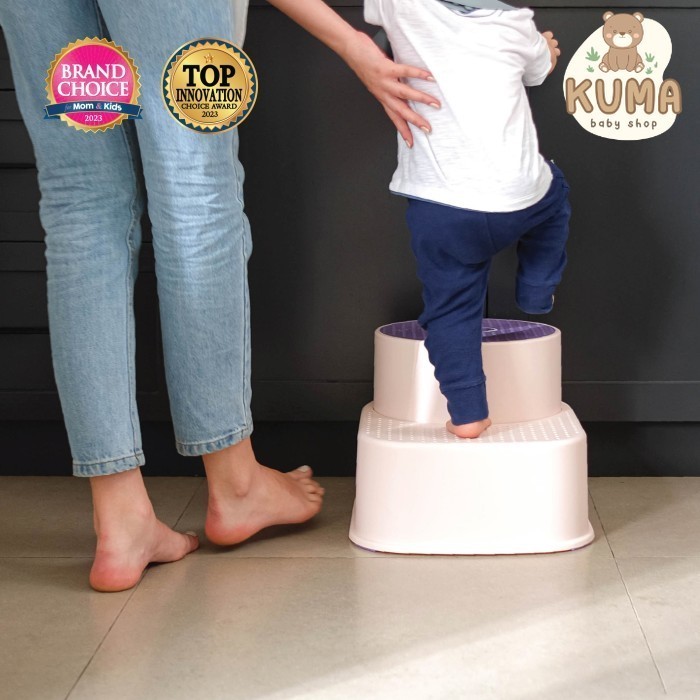 Jual Little Dimple Swivel Step Stool Alas Berdiri Kursi Pijakan Anak ...