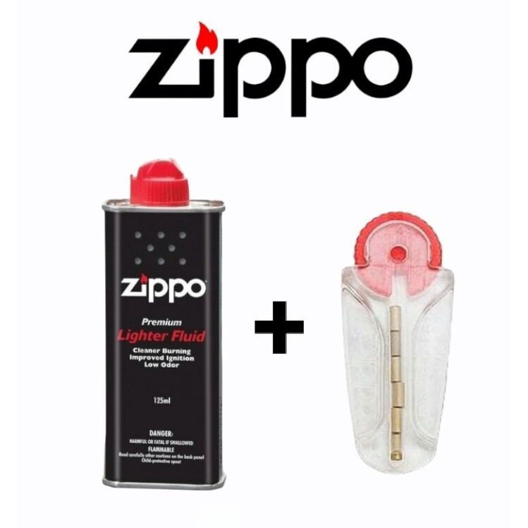 Jual CODPAKET HEMAT BATU ZIPPO + MINYAK ZIPPO ORIGINAL 125ML MINYAK ...