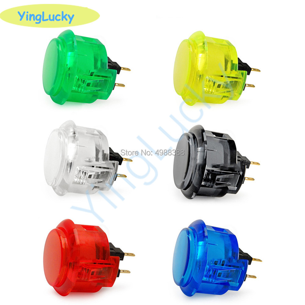 Jual 1pcs Original SANWA OBFC-30 button Crystal Arcade Button For ...