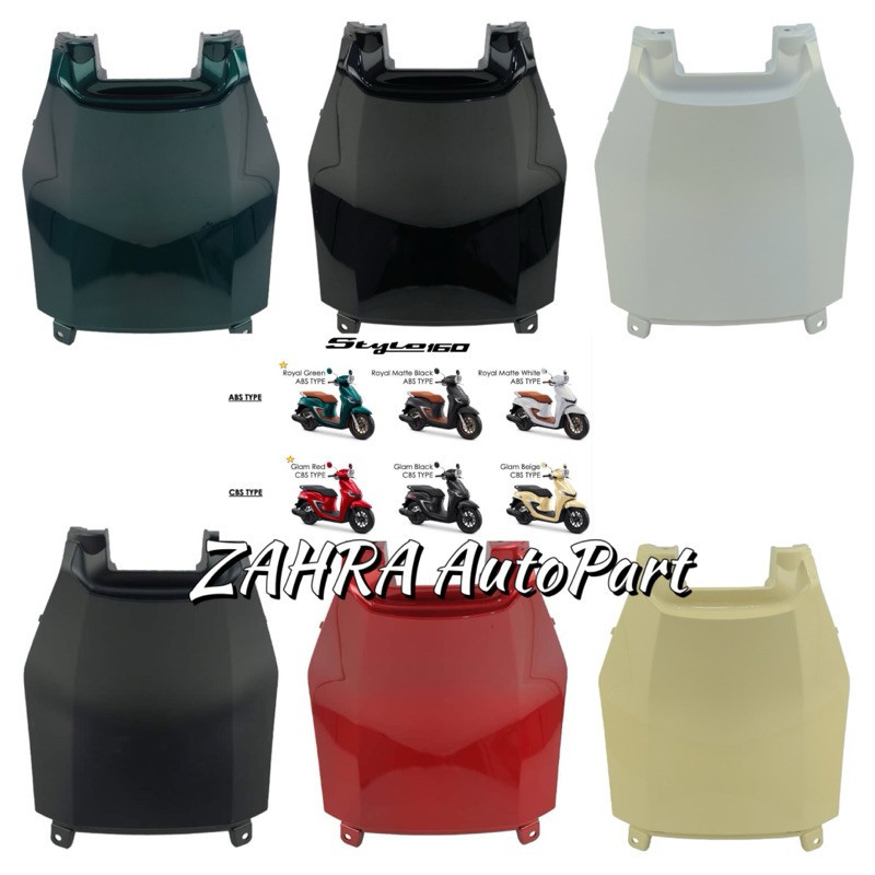 Jual Cover center dek mesin bawah jok honda stylo 160 new K3V tahun ...
