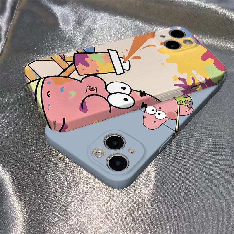 Jual SpongeBob SquarePants Case HP iPhone 15 15Plus 15 Pro Max iPhone ...