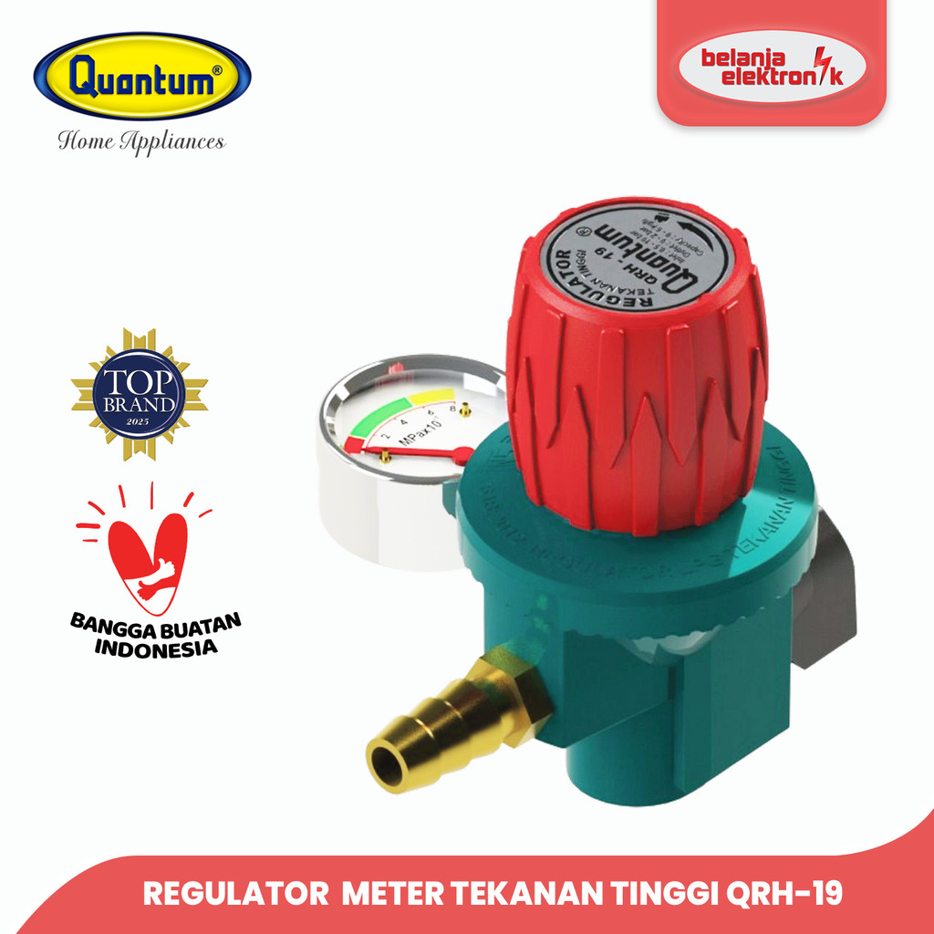 Jual REGULATOR GAS QUANTUM QRH-19 METER TEKANAN TINGGI HIGH PRESSURE ...
