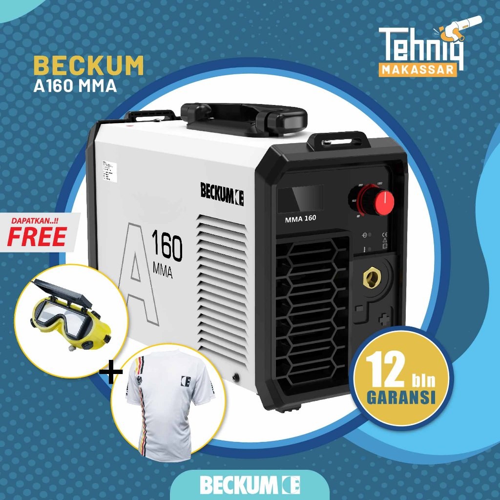 Jual Mesin Las Listrik BECKUM MMA 200 Inverter Welding | Shopee Indonesia