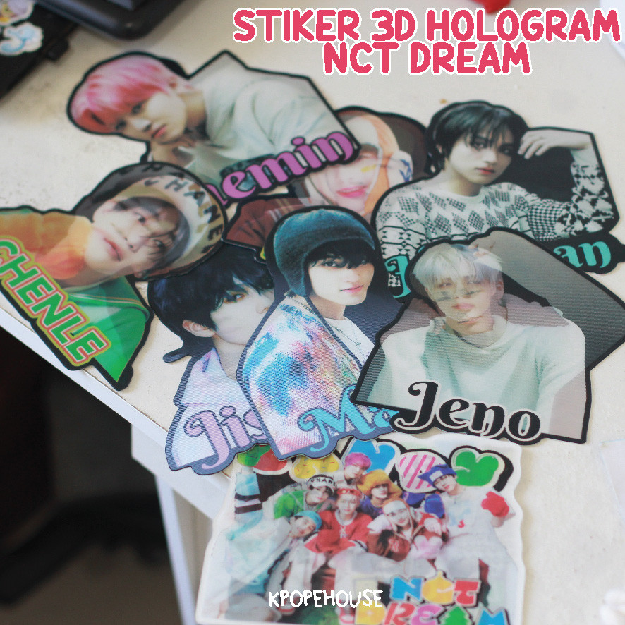 Jual Stiker Hologram 3D Nct Dr34M Candy Istj Br0K3N M3L0D!Es Nctz3N ...