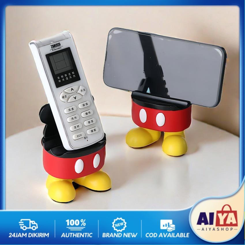 Jual Stand Holder HP Bentuk Mickey Mouse Phone Holder Universal Dudukan ...