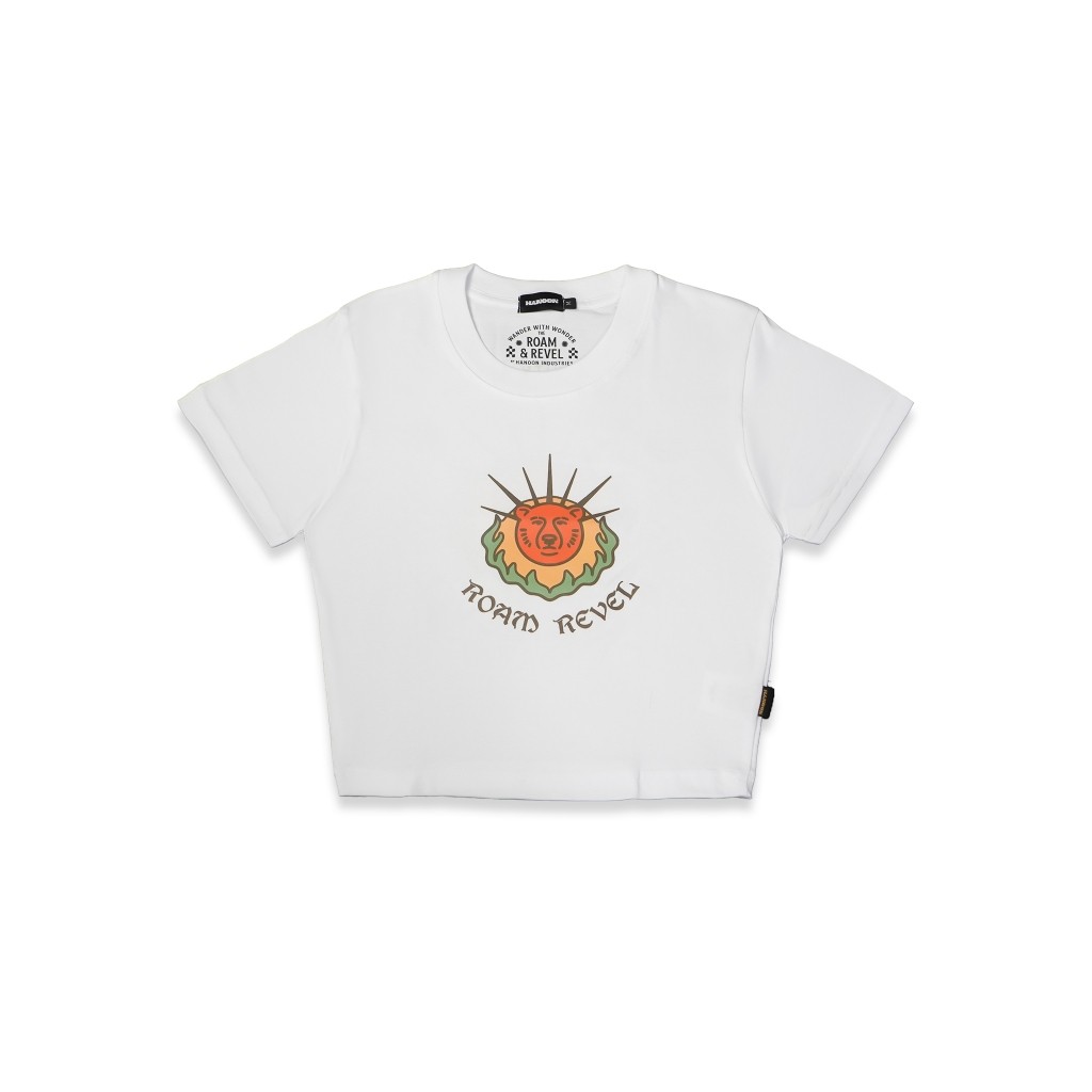 Jual Hanoon Industries – Crop Top Baby Tee Baju Kaos Wanita Slim Fit ...