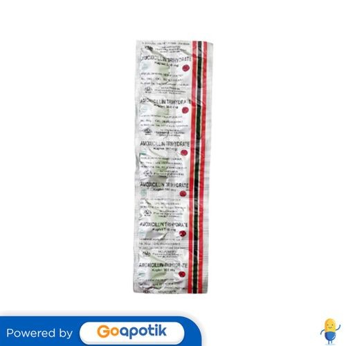 Jual Amoxicillin Novapharin 500 Mg Strip 10 Kaplet | Shopee Indonesia
