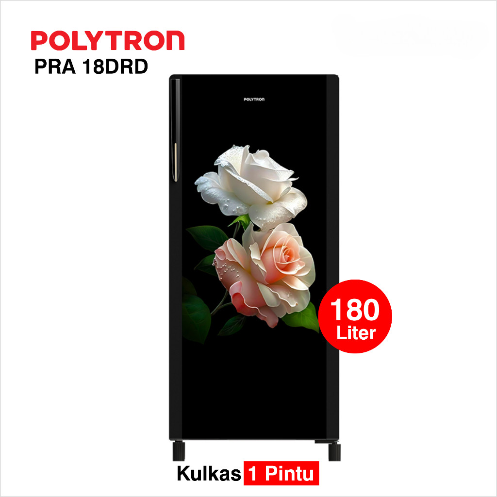 Jual Kulkas Polytron PRA 18DRD / PRA18DRD Kulkas 1 Pintu 180 Liter ...