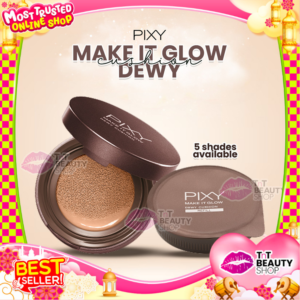 Jual [ BPOM SALE ] PIXY Make It Glow Dewy Cushion Full Size | Refill ...