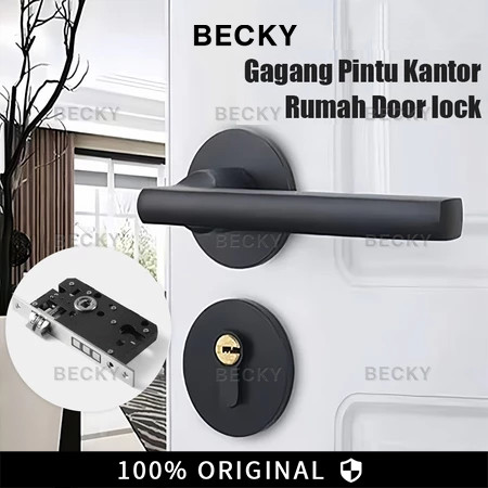 Jual 2PCS Gagang Pintu Model Eropa Handle Lock Door Bedroom Living Room ...