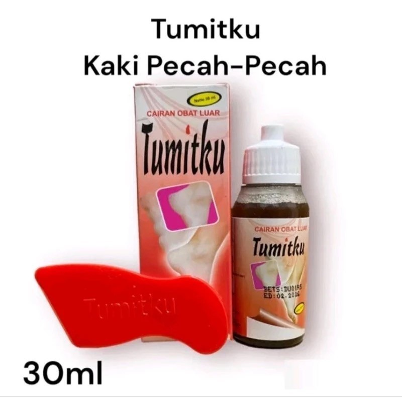 Jual BPOM Tumitku Obat Herbal Mengatasi Kaki tumit Pecah Pecah kering ...